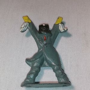 Vintage Metal Man Figure | Toys | Vintage Metal Celebrating Man Figure ...